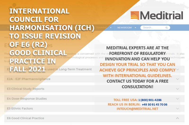 International Council for Harmonisation (ICH) to issue revision of E6 ...